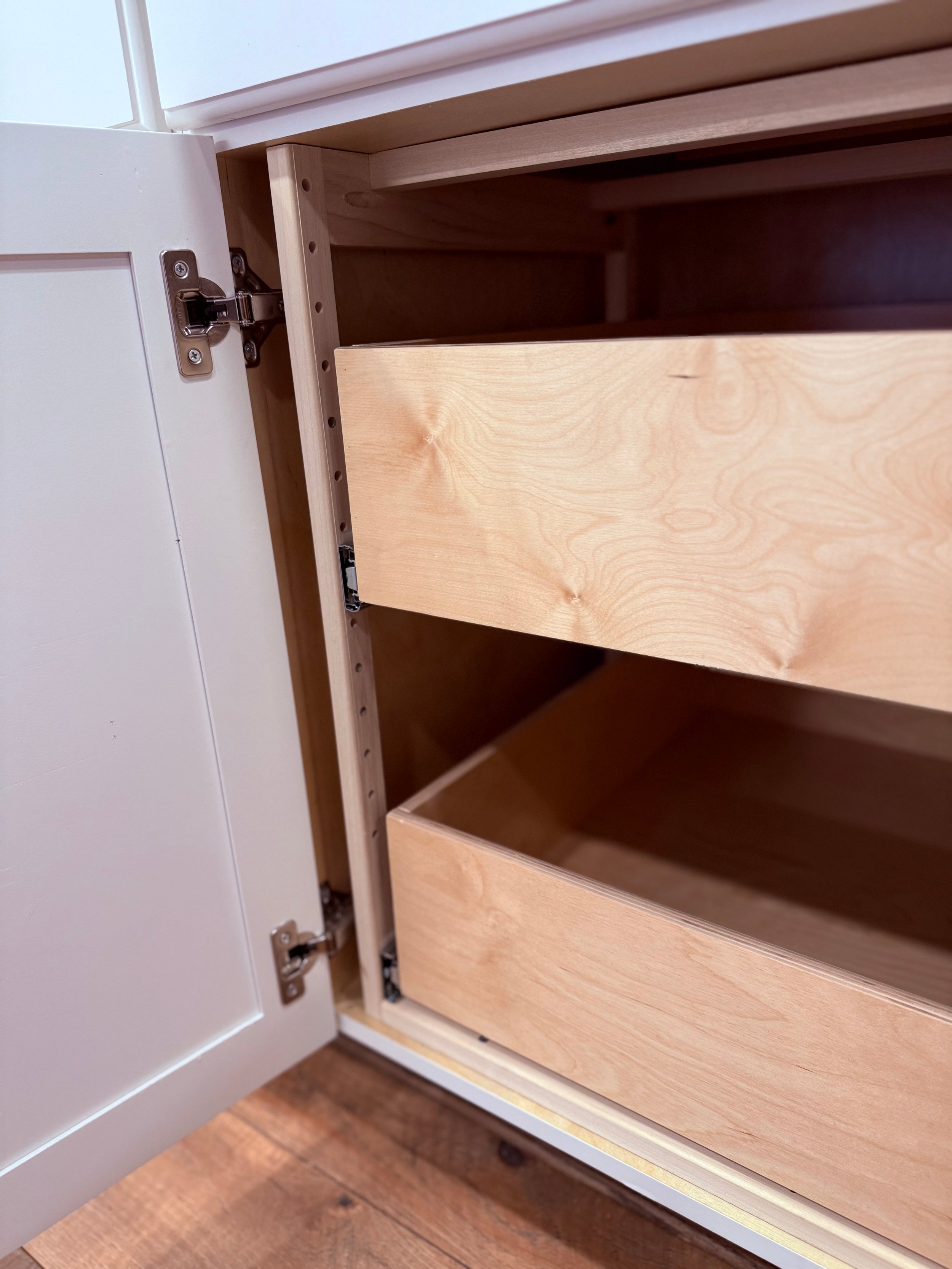 Interior Cabinet Solutions | Custom Slide-Out Shelves & Drawers