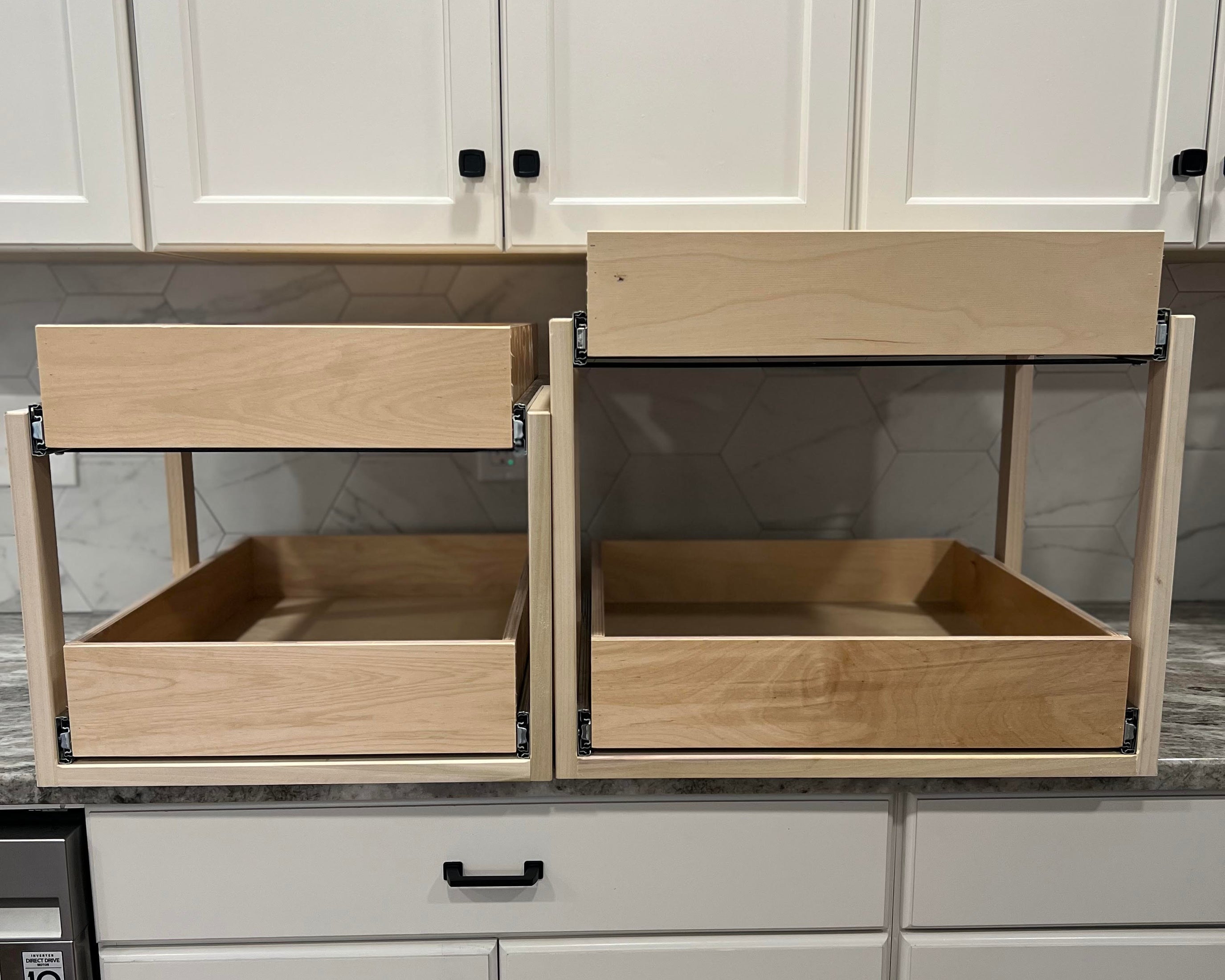Interior Cabinet Solutions | Custom Slide-Out Shelves & Drawers